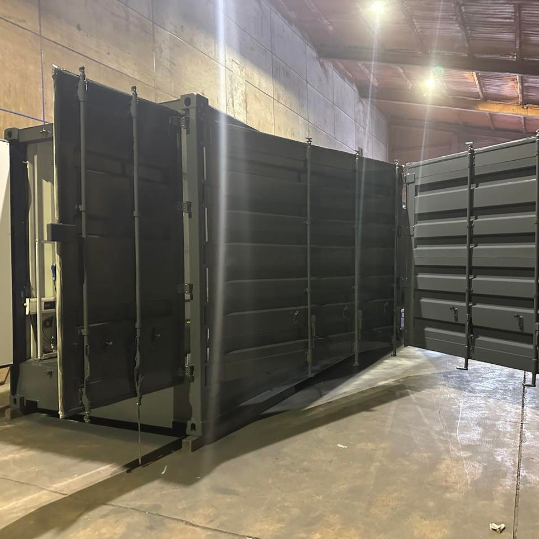 Case Study: 40ft Side Access Grand Prix Container - 3J Services Ltd